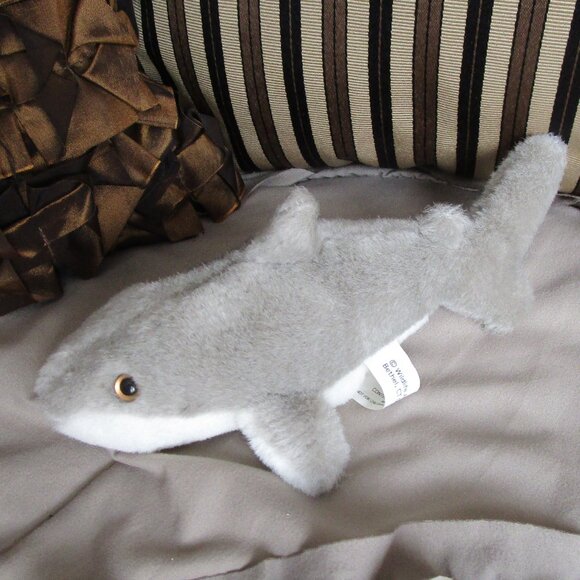 Toys | Miniature Great White Shark Plush | Poshmark